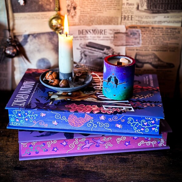 Sprayed Edge Books - Etsy