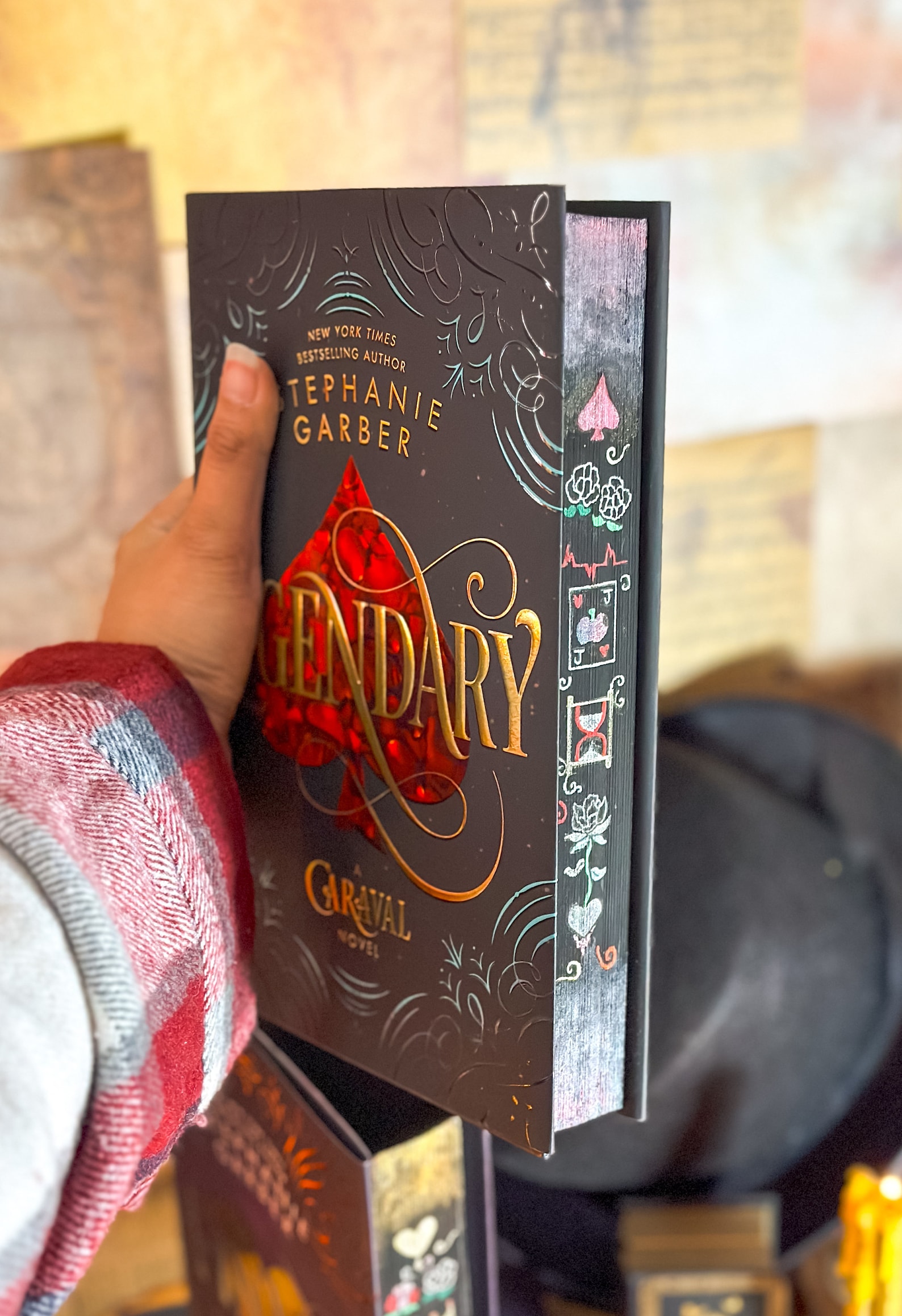 CARAVAL BOXED SET Hand-painted Book Edges - Stephanie Garber Books ...