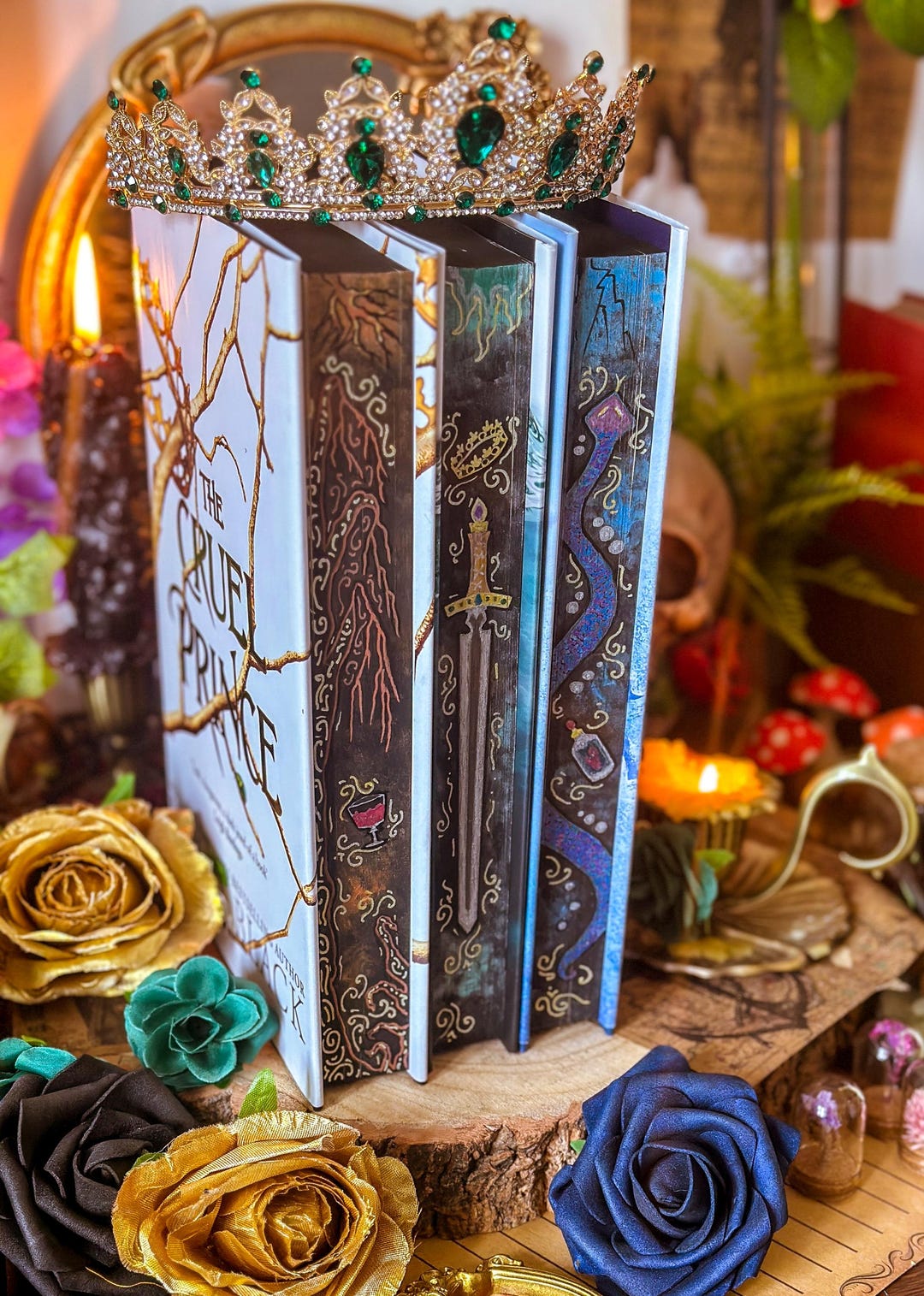 THE CRUEL PRINCE Hand-painted Book Edges- Holly Black Books - Special ...