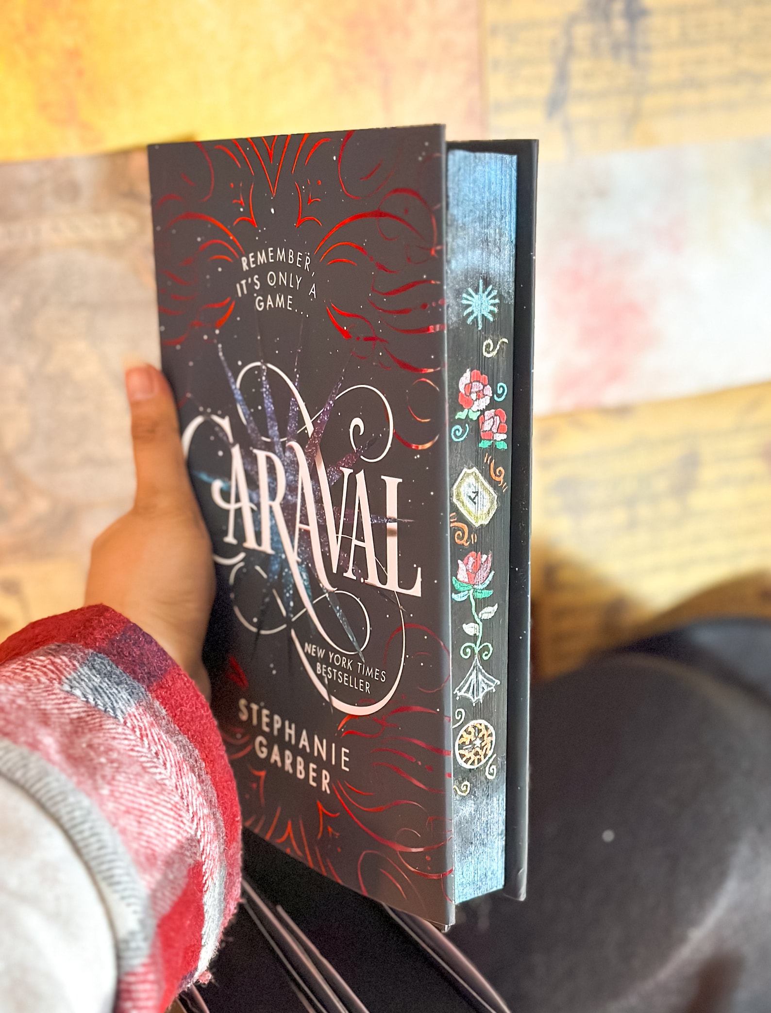 CARAVAL BOXED SET Hand-painted Book Edges - Stephanie Garber Books ...