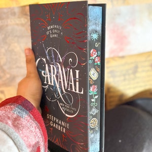 CARAVAL SERIES Hand-painted Edges HARDBACK Boxset - Stephanie Garber ...