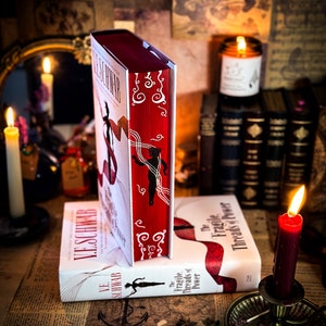 SIGNED: the Fragile Threads of Power Hand-painted BOOK EDGES V E Schwab ...