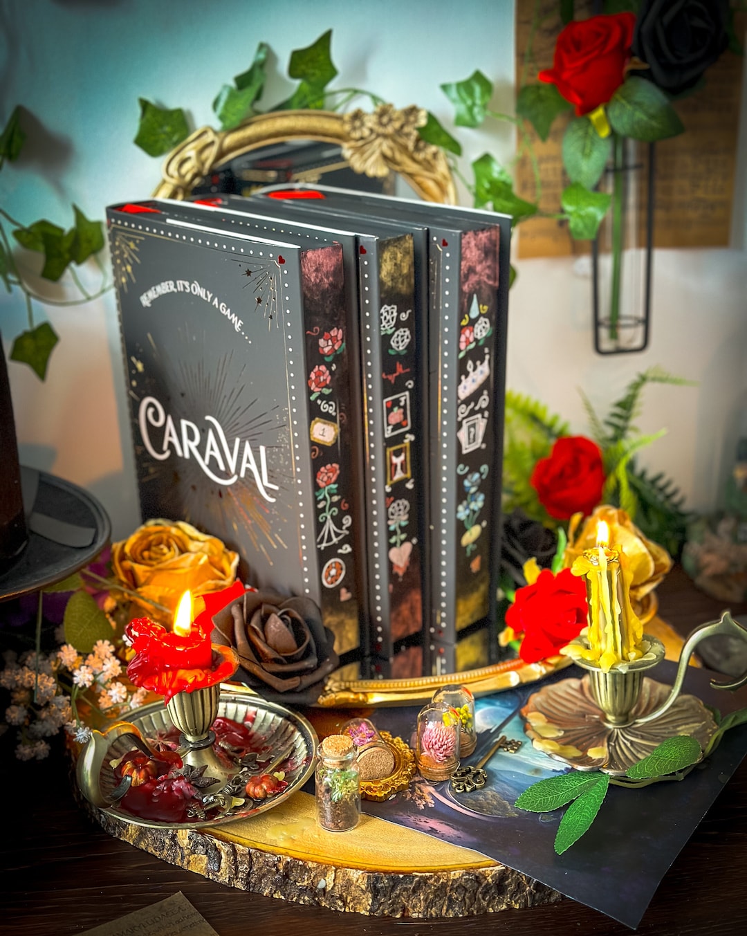 CARAVAL NEW EDITIONS Hand-painted Book Edges - Stephanie Garber ...
