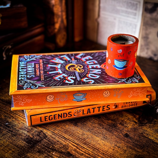 Sprayed Edges Legends Lattes - Etsy