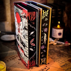 The Spirit Bares Its Teeth HAND-PAINTED EDGES - Sprayed Book Edges ...