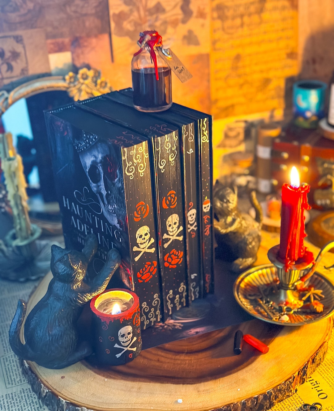 HAUNTING ADELINE Hand-painted Book Edges SET - H D Carlton Books ...