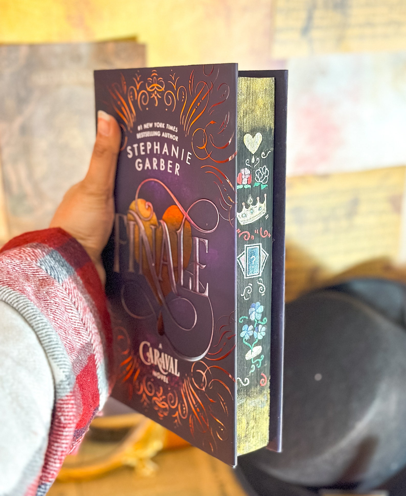 CARAVAL BOXED SET Hand-painted Book Edges - Stephanie Garber Books ...