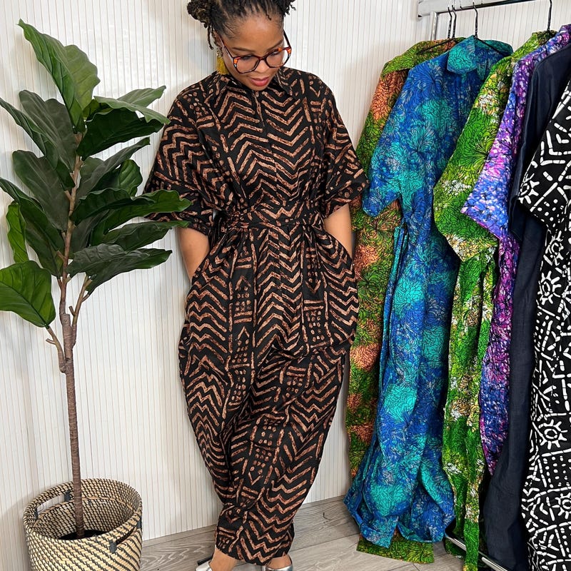 Africa Jumpsuit - Etsy