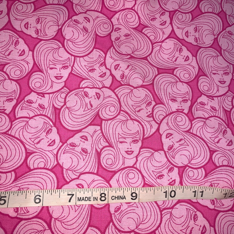 Barbie Fabric by the Yard - Etsy