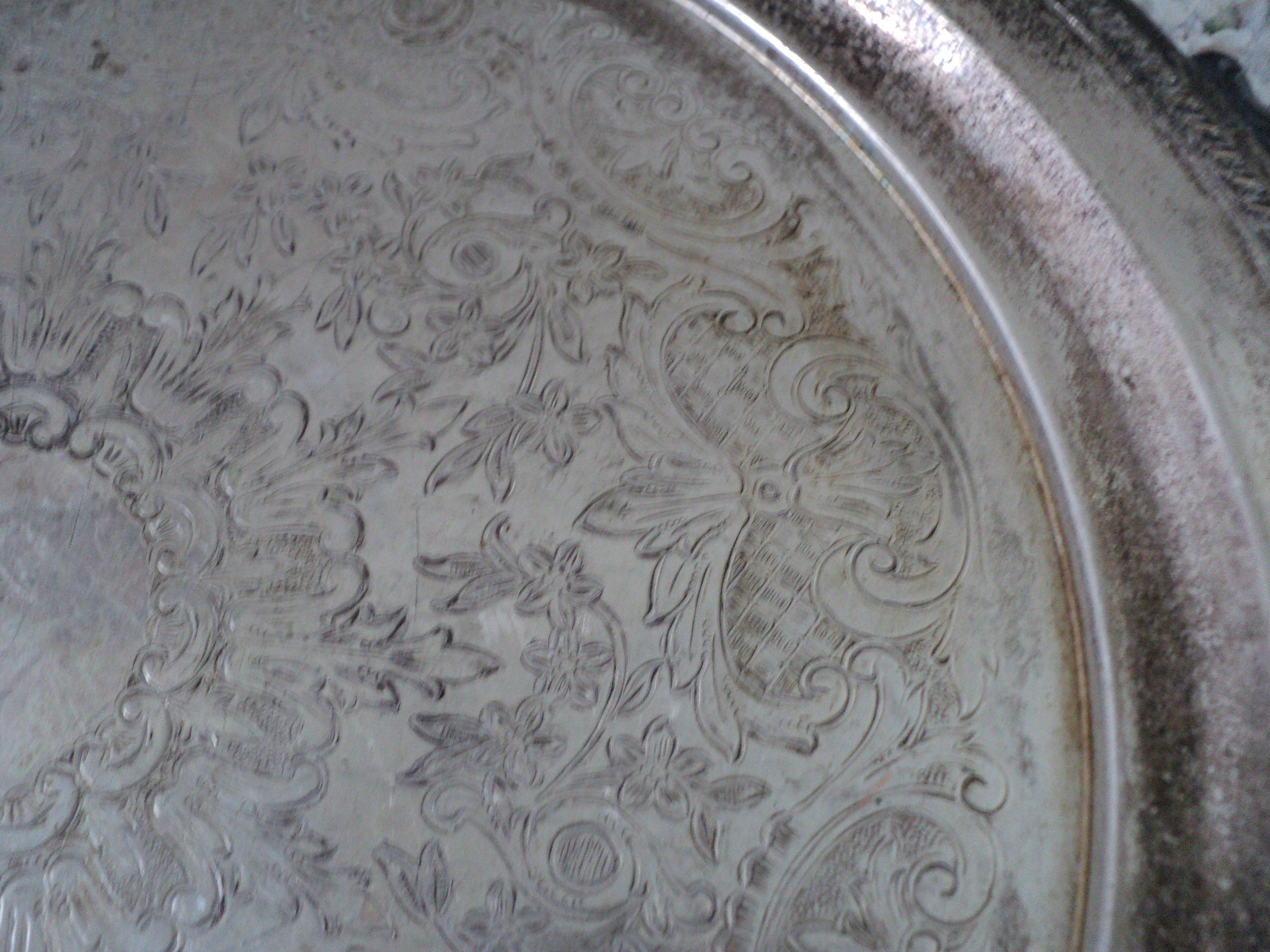 Vintage Rare Elegant 1883 F.B Rogers Silver on Copper Tray | Etsy