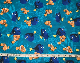 Finding Nemo Fabric | Etsy