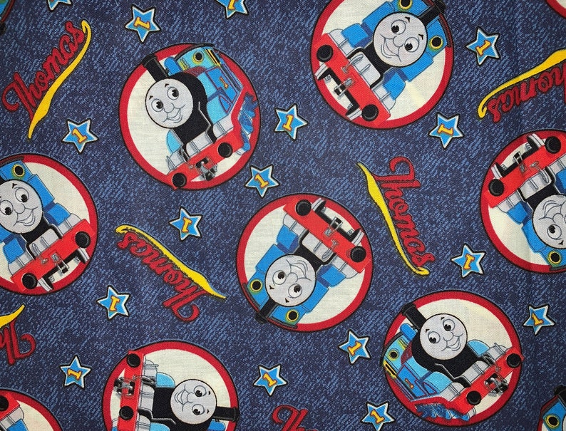 Rare Thomas the Tank Engine Blue Fabric Sold by FQ - Etsy