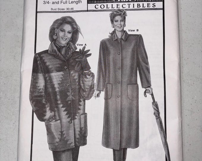 Vintage NEW Ann Person Collectibles Blanket Coat Pattern 1026 Uncut - Etsy