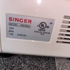 Vintage Singer Ultralock Differential Feed Serger Sewing Machine Power ...