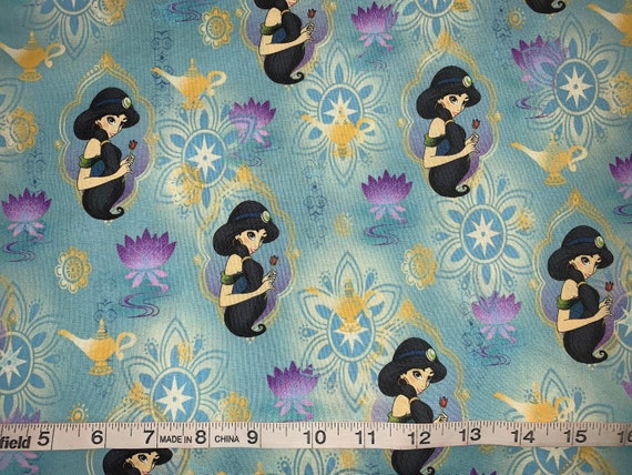 Disney Princess Jasmine Fabric Sold by FQ 18x21 - Etsy