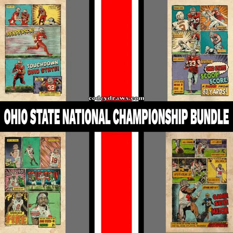 Ohio State Champs Wall - Etsy