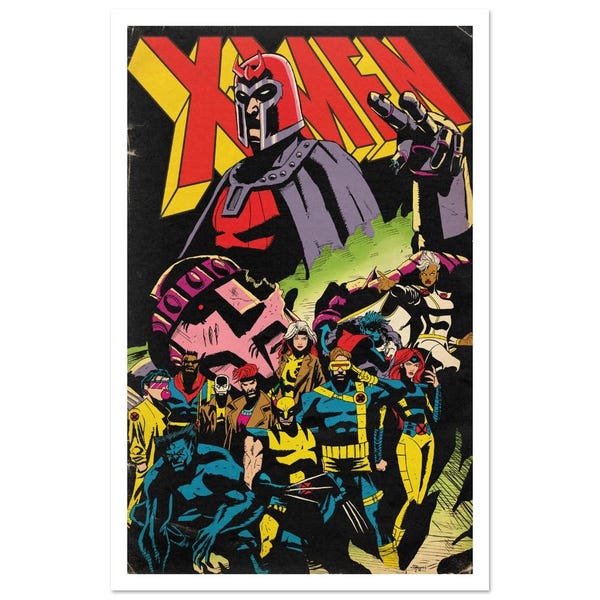 Xmen Poster - Etsy