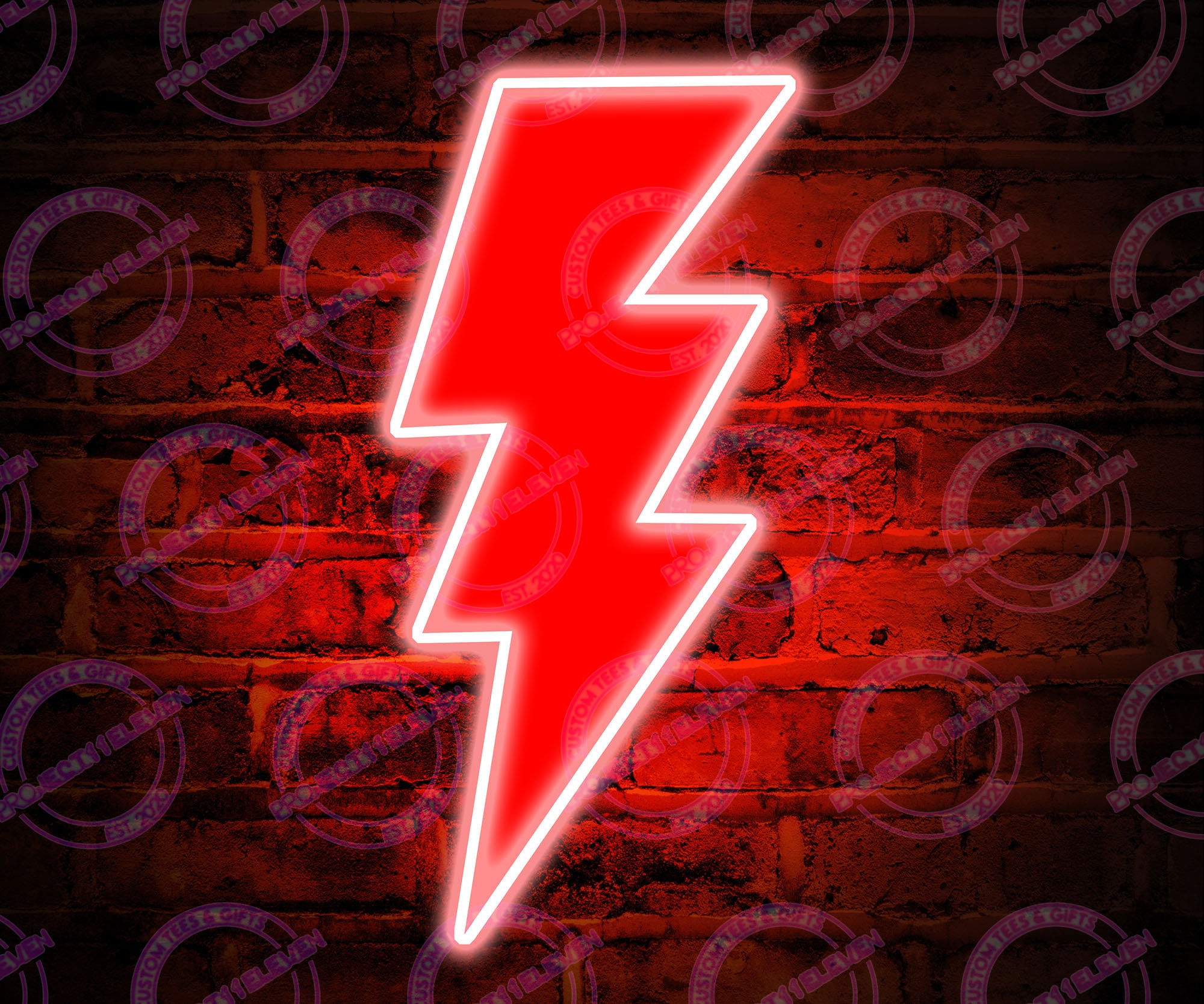 NEON Red Lightning Bolt Design PNG SUBLIMATION Printable Artwork ... NEON Red Lightning Bolt Design PNG SUBLIMATION Printable Artwork ...