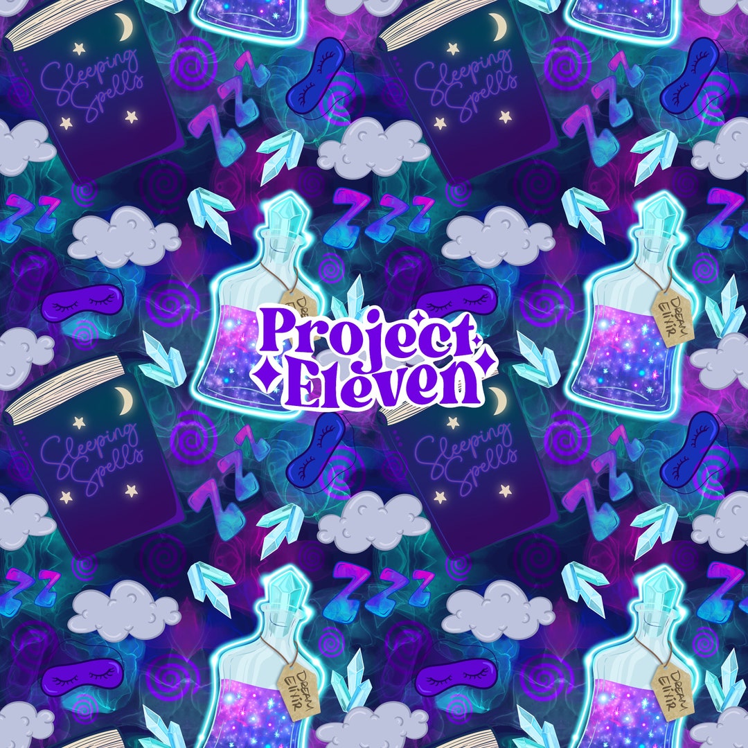 Sweet Dreams Witchy Seamless Repeating Pattern | COMMERCIAL USE ...