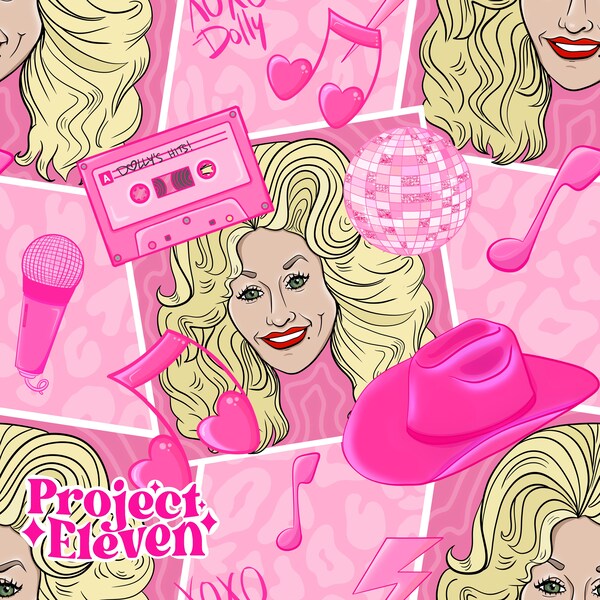Dolly Parton Pattern - Etsy