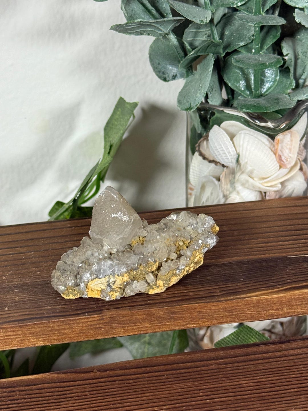 Shiny Metal Sheen Quartz Point (weird One of a Kind Material) - Etsy