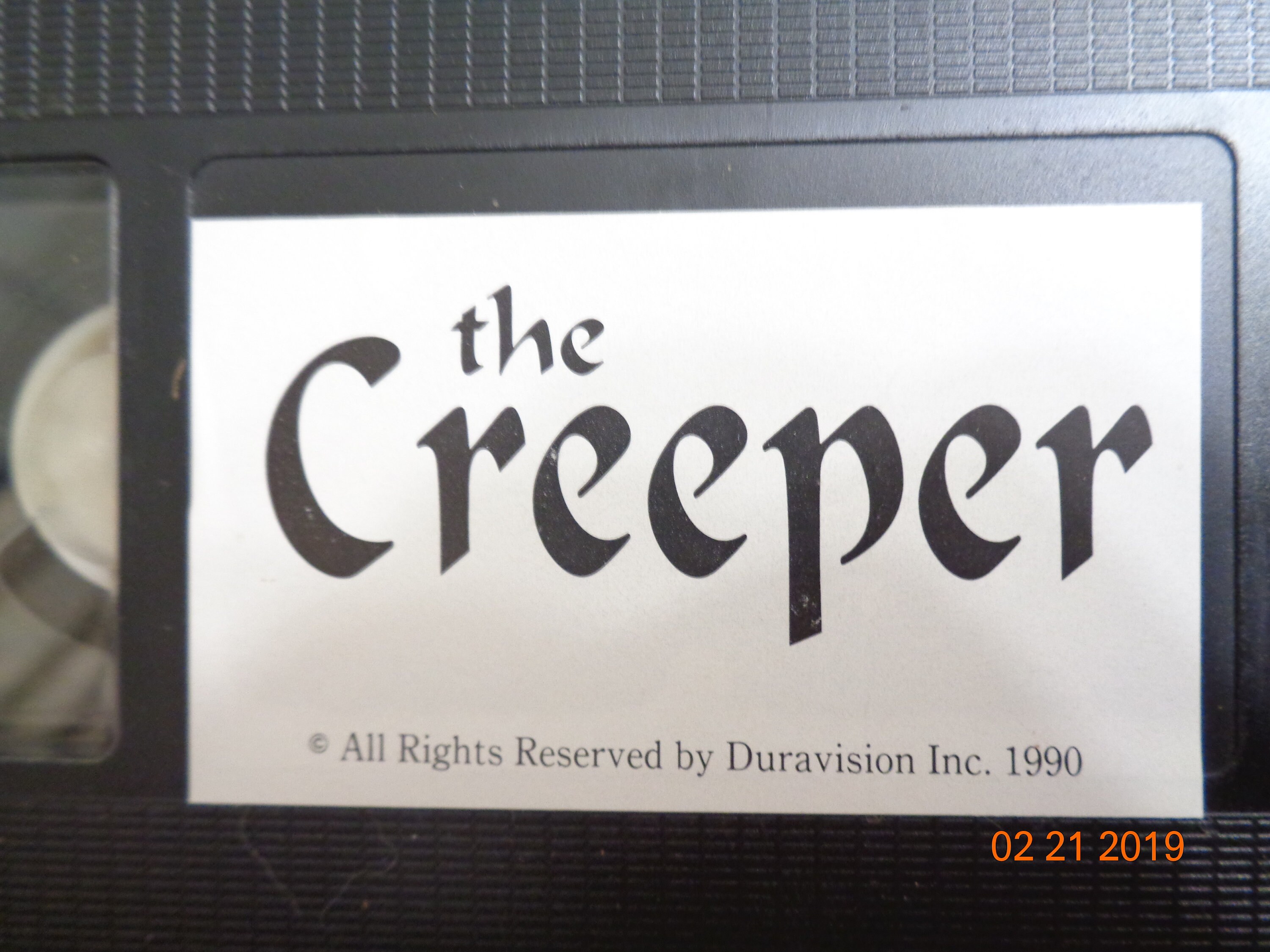 1990 the Creeper Horror VHS the Nightmare Continues | Etsy