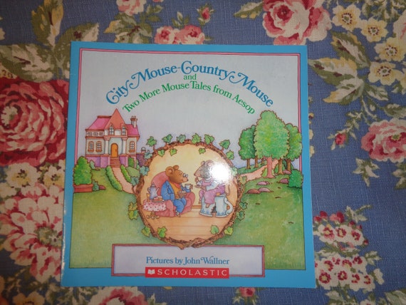 1987 City Mouse Country Mouse and Two More Mouse Tales From - Etsy