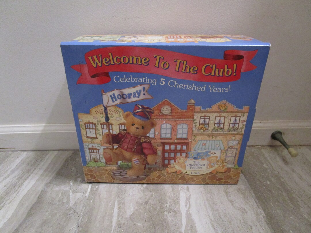 1999 the Cherished Teddies 5th Anniversary Club Kit - Etsy