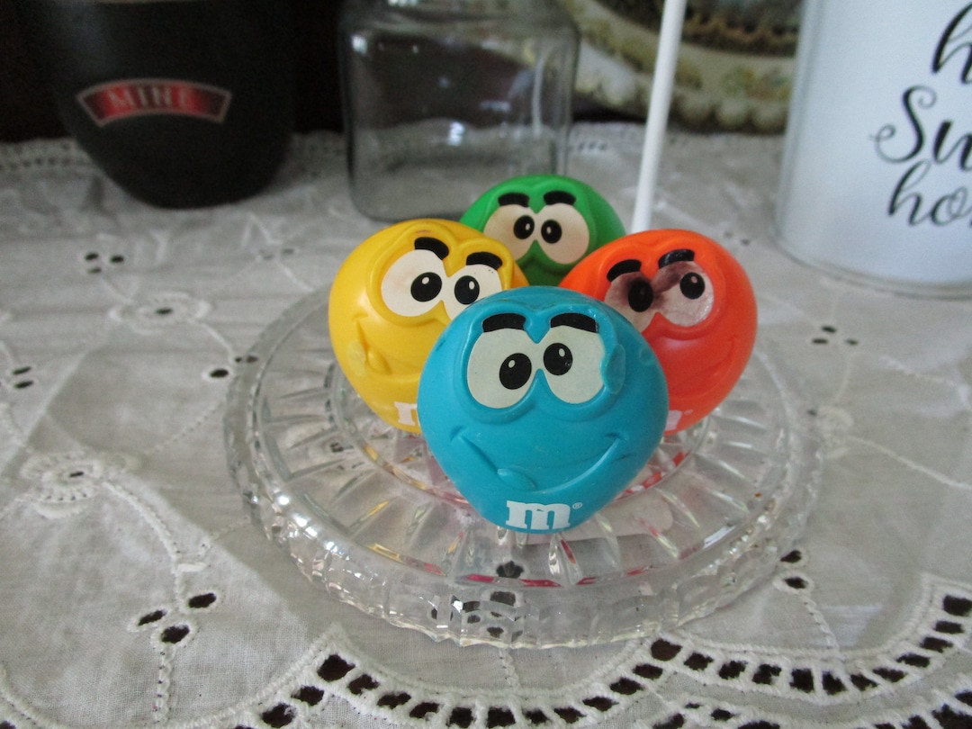 Vintage M&M Candy Toy Figure Burger King - Etsy