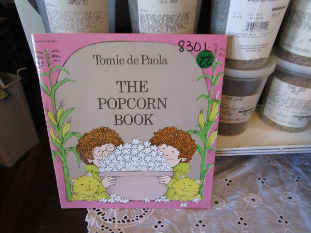 1978 the Popcorn Book by Tomie Depaola Scholastic SC Book - Etsy
