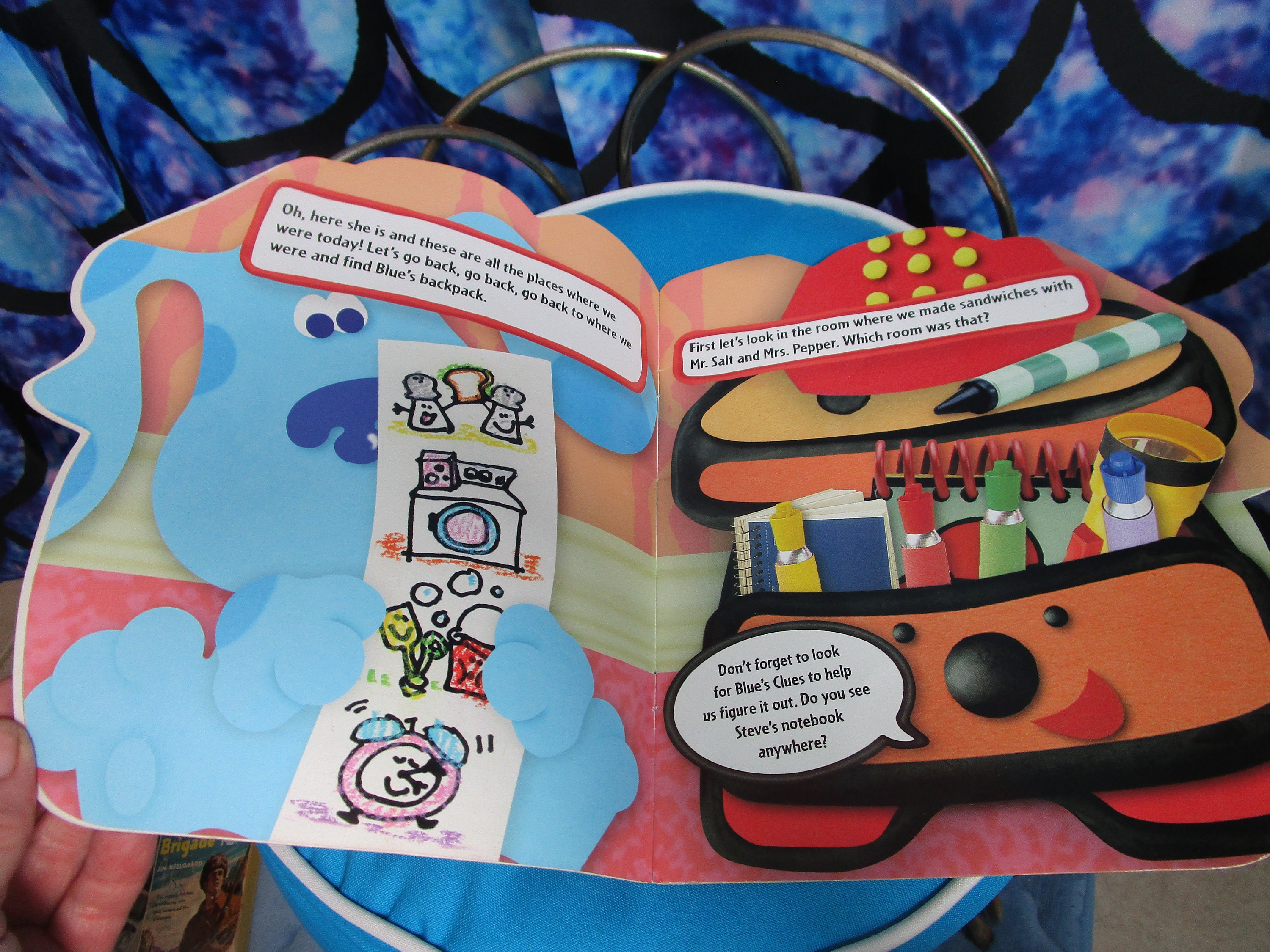 1999 Blues Lost Backpack Blues Clues Scholastic SC Book - Etsy