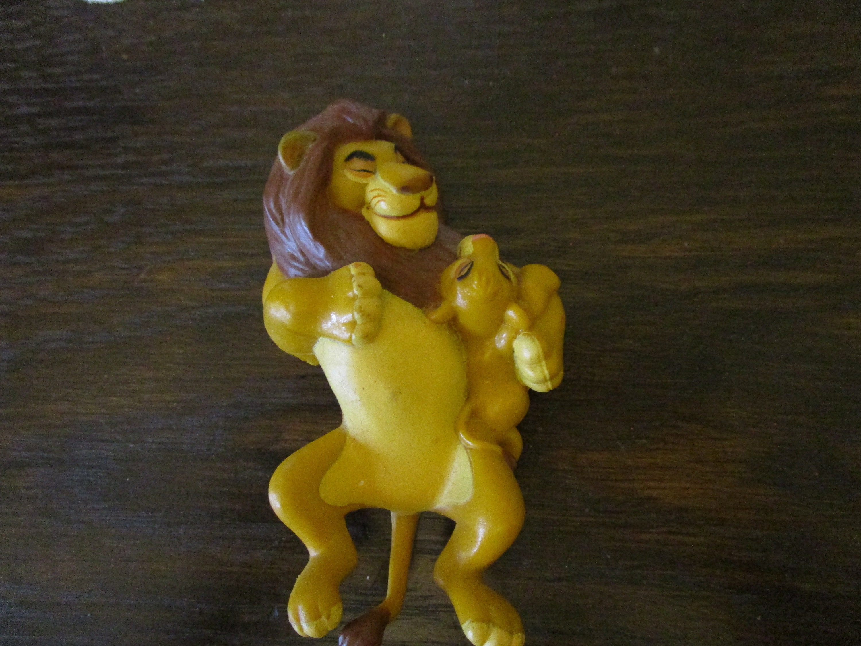 Vintage Mufasa and Simba Sleeping Together PVC Figure - Etsy
