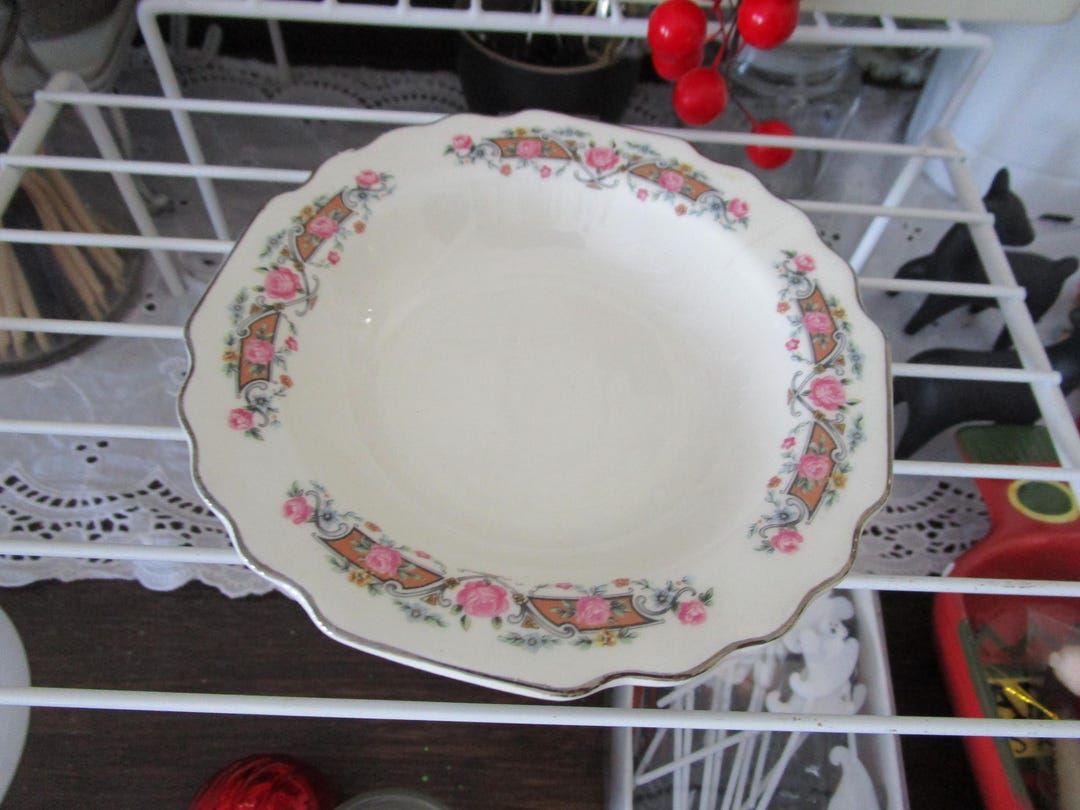 Vintage Mid Century W.S. George Small Fruit Ice Cream Bowl - Etsy