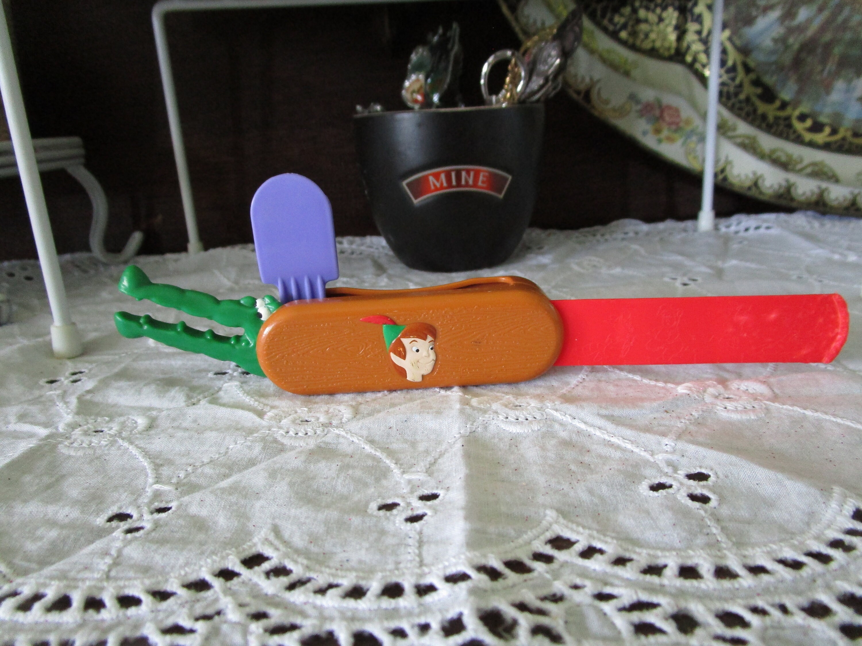 Vintage Disney Peter Pan Pocket Knife Swiss Army Knife Toy Mfg for Mcds ...