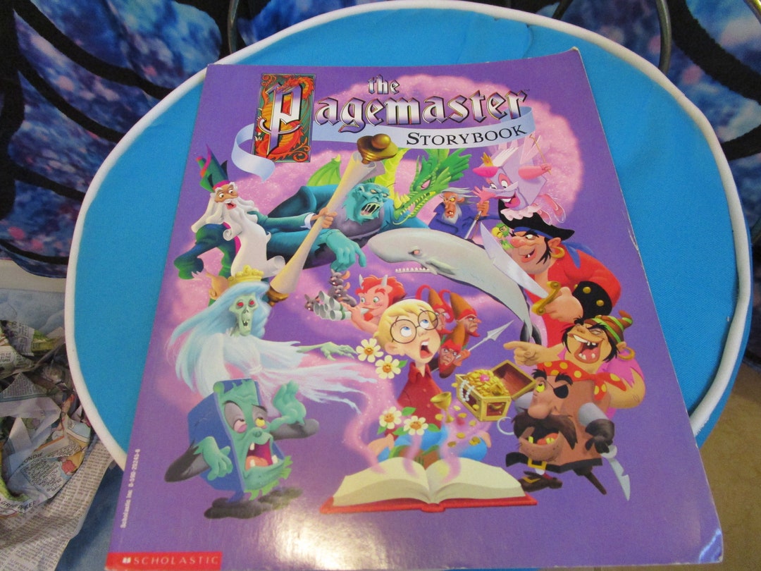 1994 the Pagemaster Storybook Scholastic SC Book First Edition - Etsy