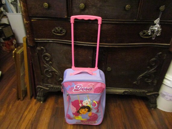 RARE 1990 Dora Playground Friends Suitcase on Wheels … - Gem