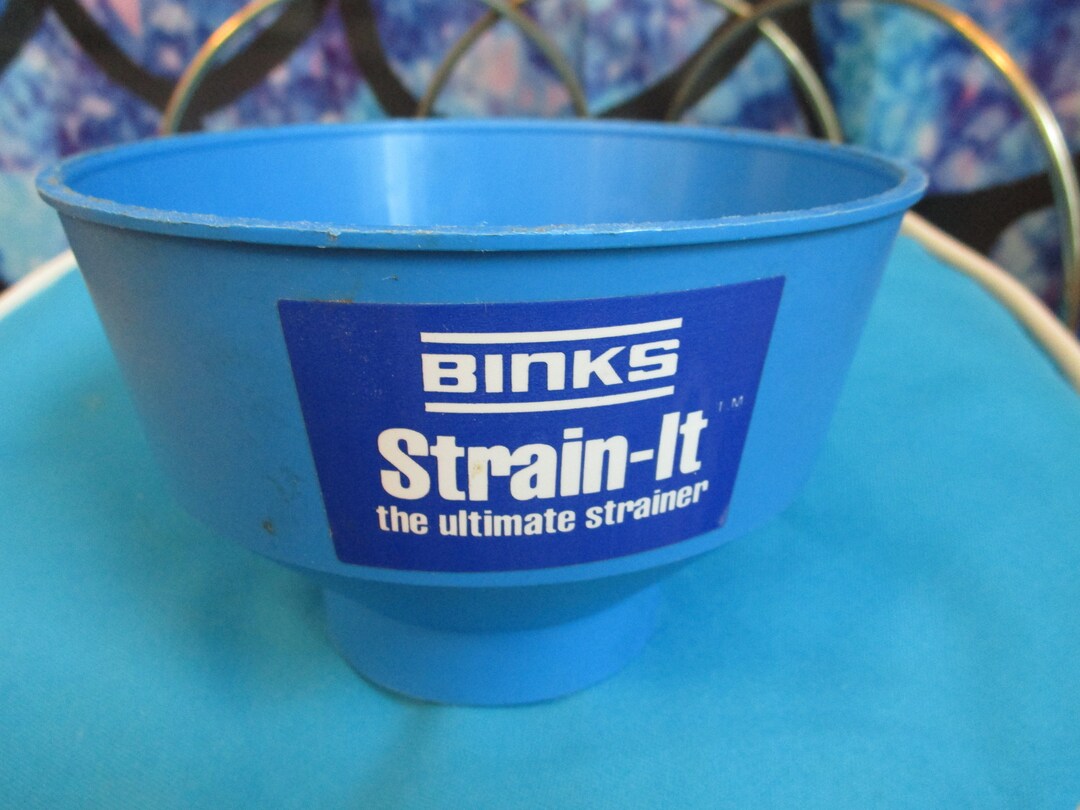 Vintage Binks Strain It the Ultimate Strainer - Etsy