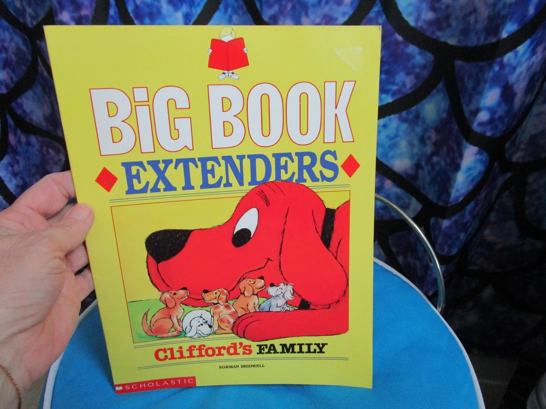 1989 Big Book Extenders Cliffords Family SC Scholastic Book - Etsy