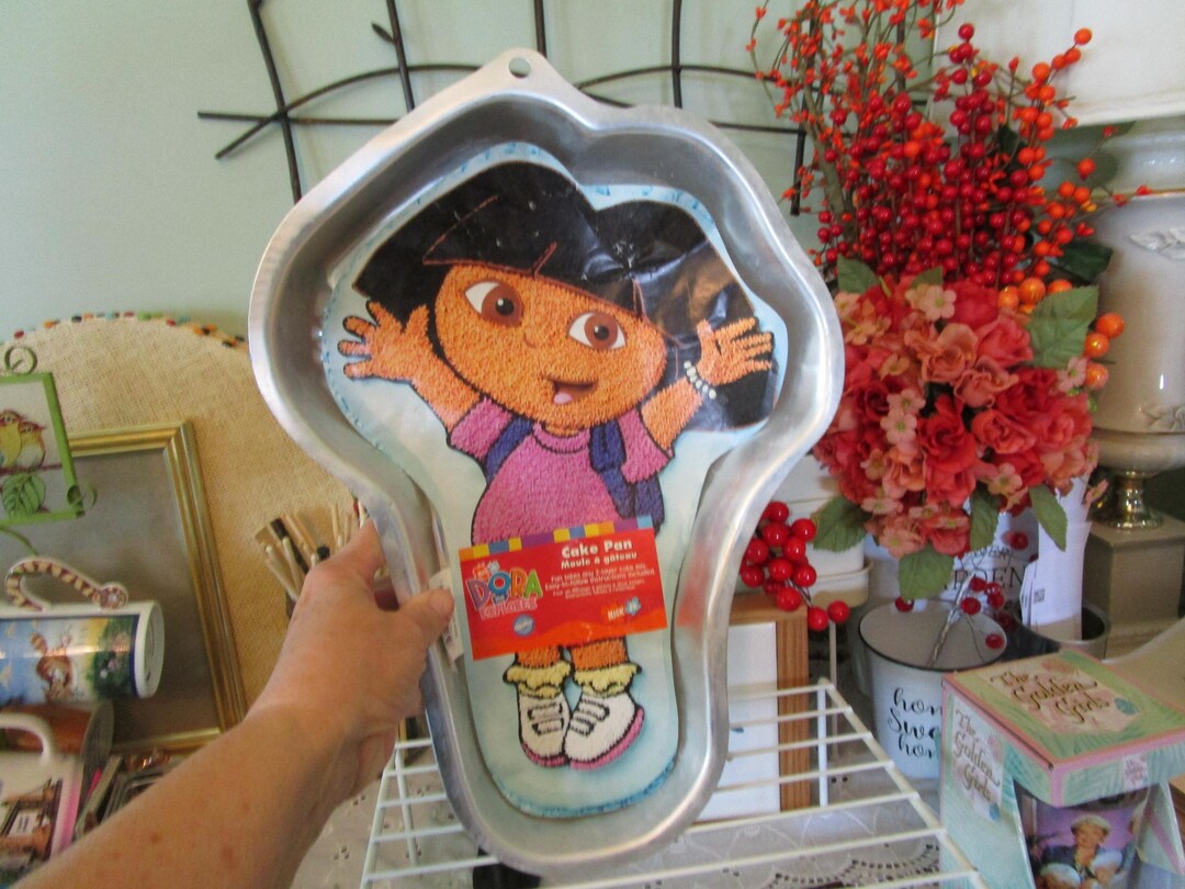 2003 Dora the Explorer Aluminum Cake Mold Pan - Etsy