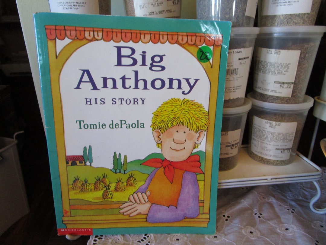 1999 Big Anthony His Story by Tomie Depaola Scholastic SC Book - Etsy