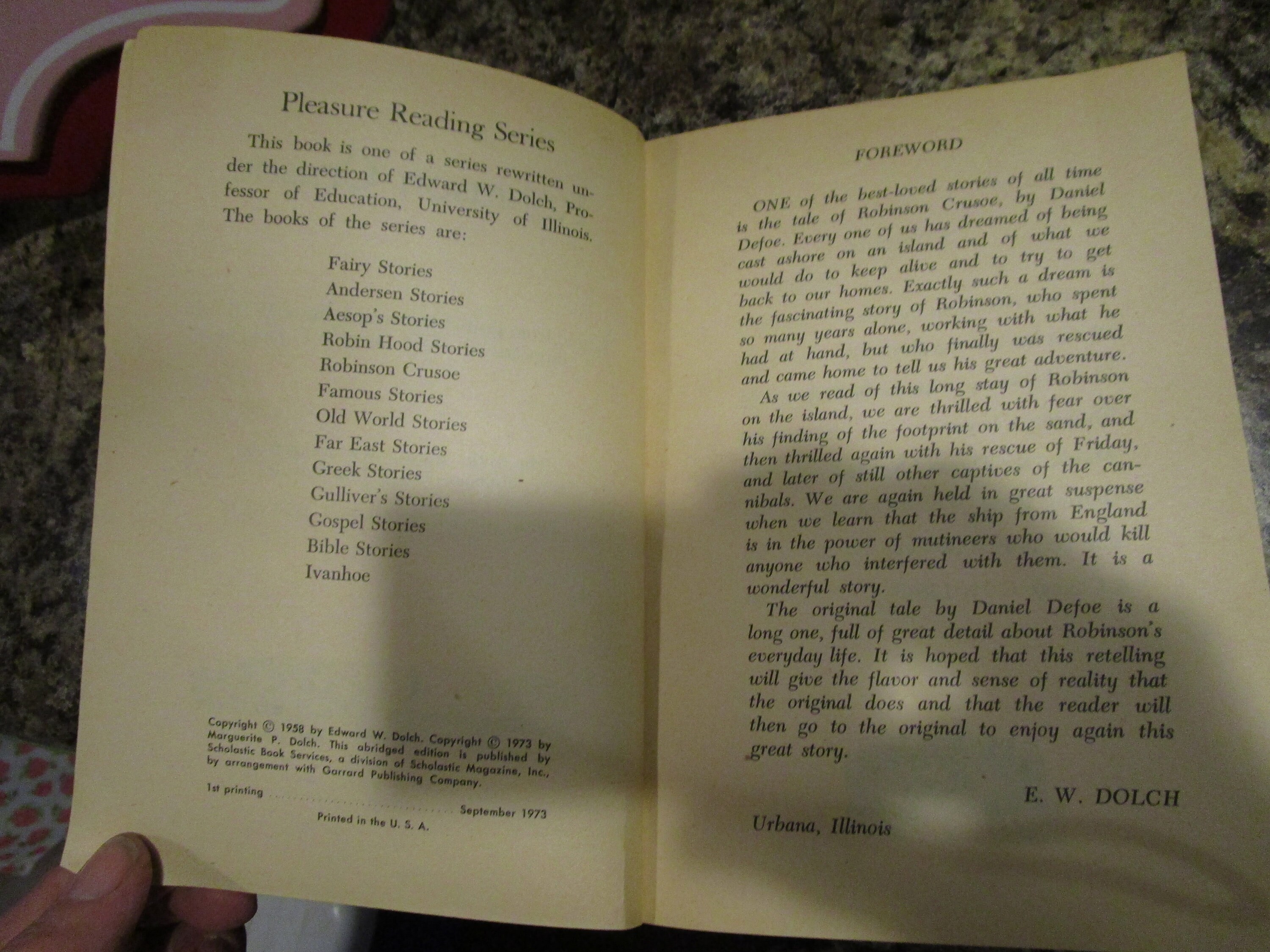 1973 Scholastic SC Book Robinson Crusoe TX 2515 - Etsy