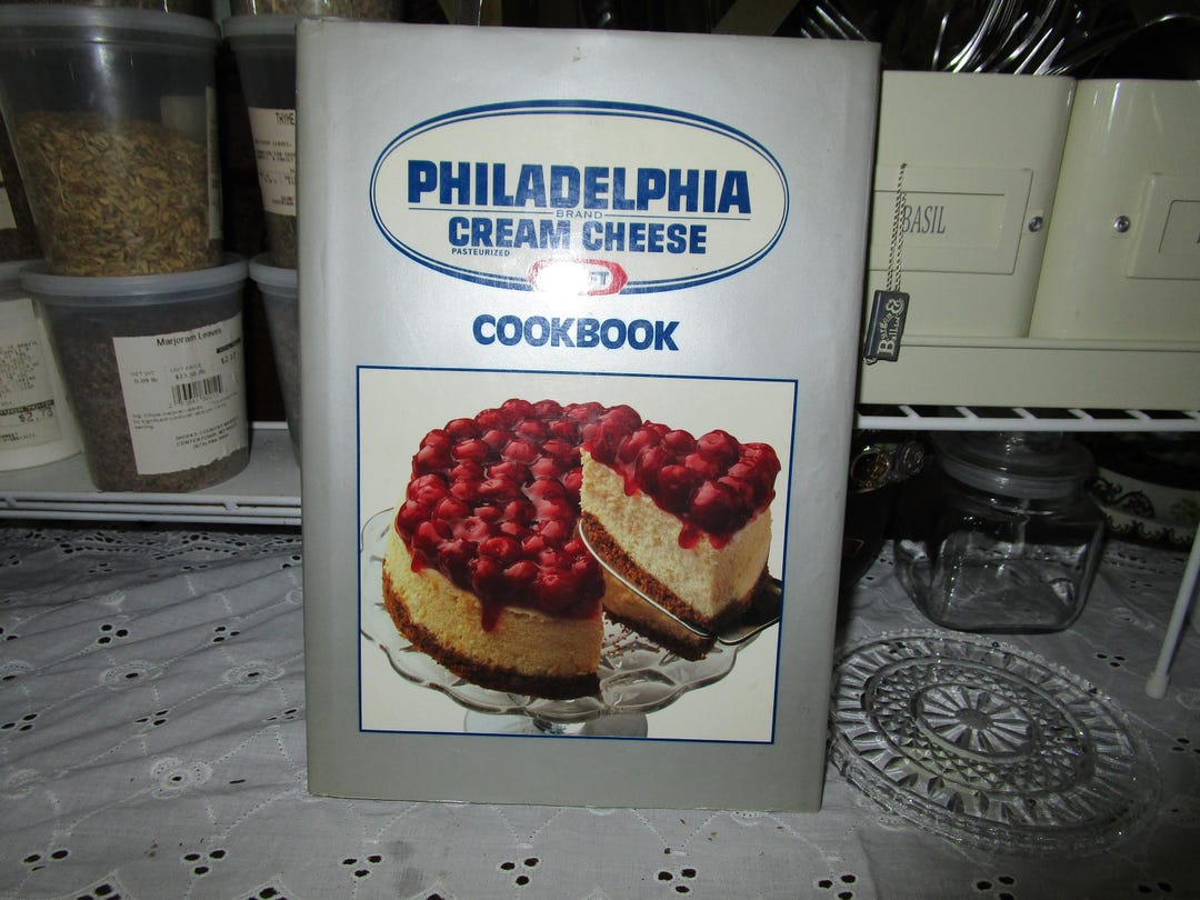 1988 Philadelphia Cream Cheese Kraft Cookbook HB W/dj - Etsy
