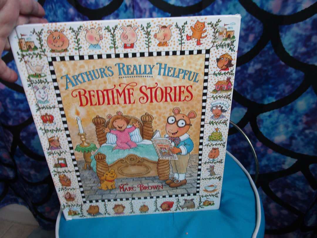 1998 Arthurs Really Helpful Bedtime Stories by Marc Brown Large HB Book ...