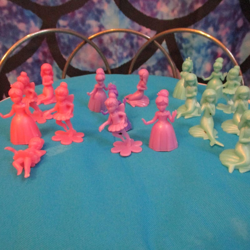 Hard Plastic Figures - Etsy