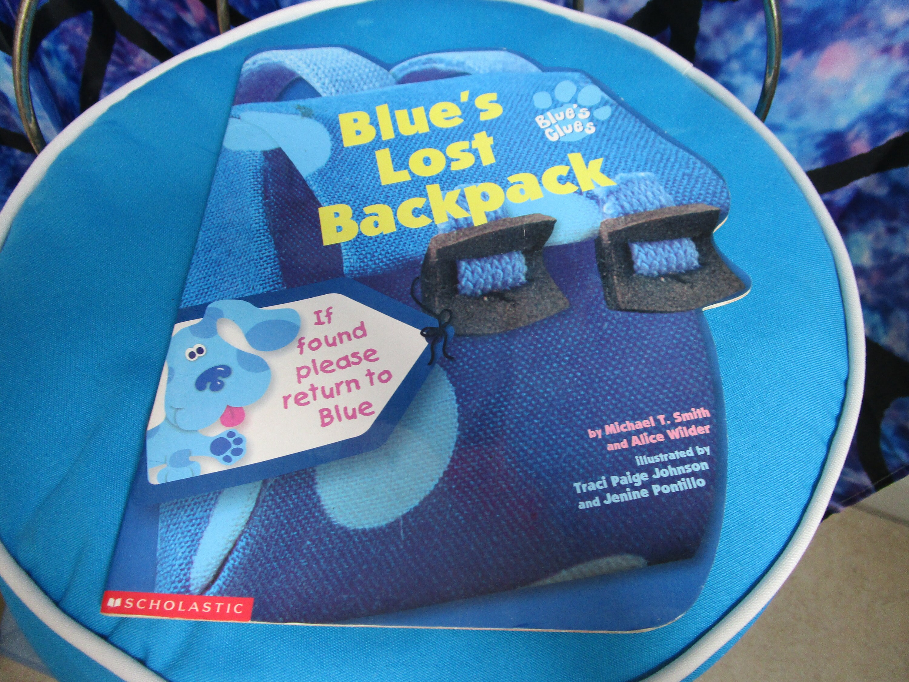 1999 Blues Lost Backpack Blues Clues Scholastic SC Book - Etsy