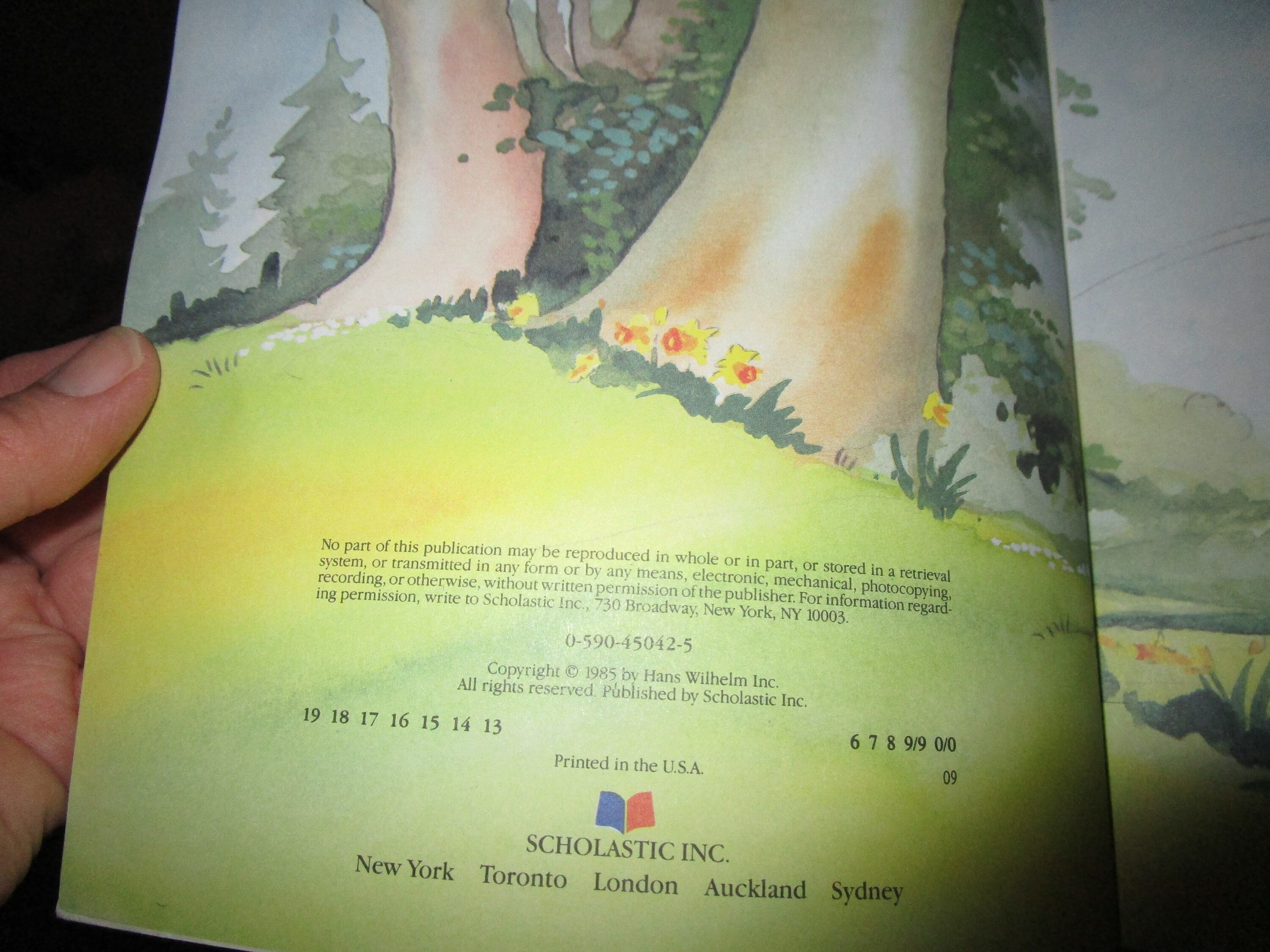 1985 Bunny Trouble by Hans Wilhelm SC Scholastic Book - Etsy