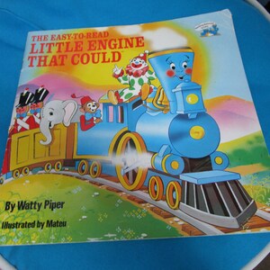 Vintage the Easy to Read Little Engine That Could by Watty Piper ...