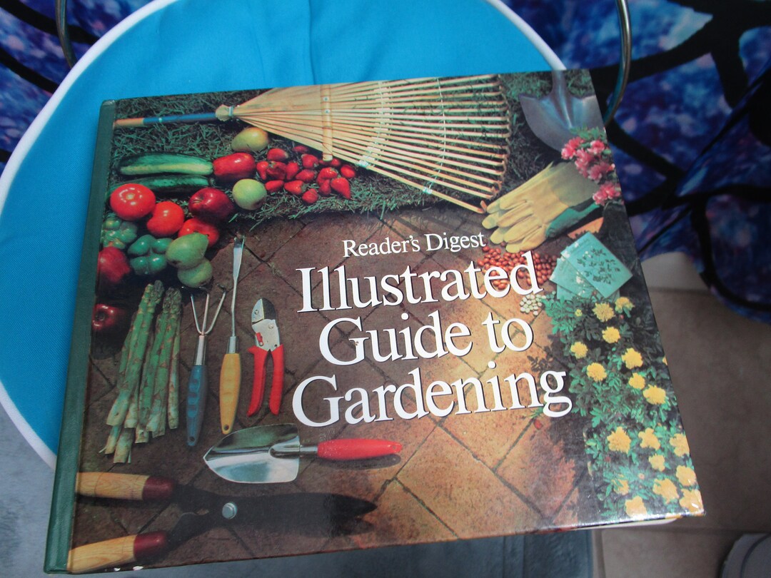 1978 Readers Digest Illustrated Guide to Gardening Large HB Book - Etsy