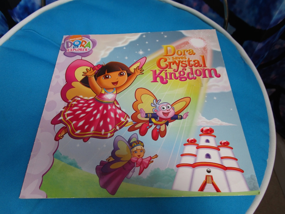 Vintage Dora the Explorer Dora Saves Crystal Kingdom SC Book - Etsy