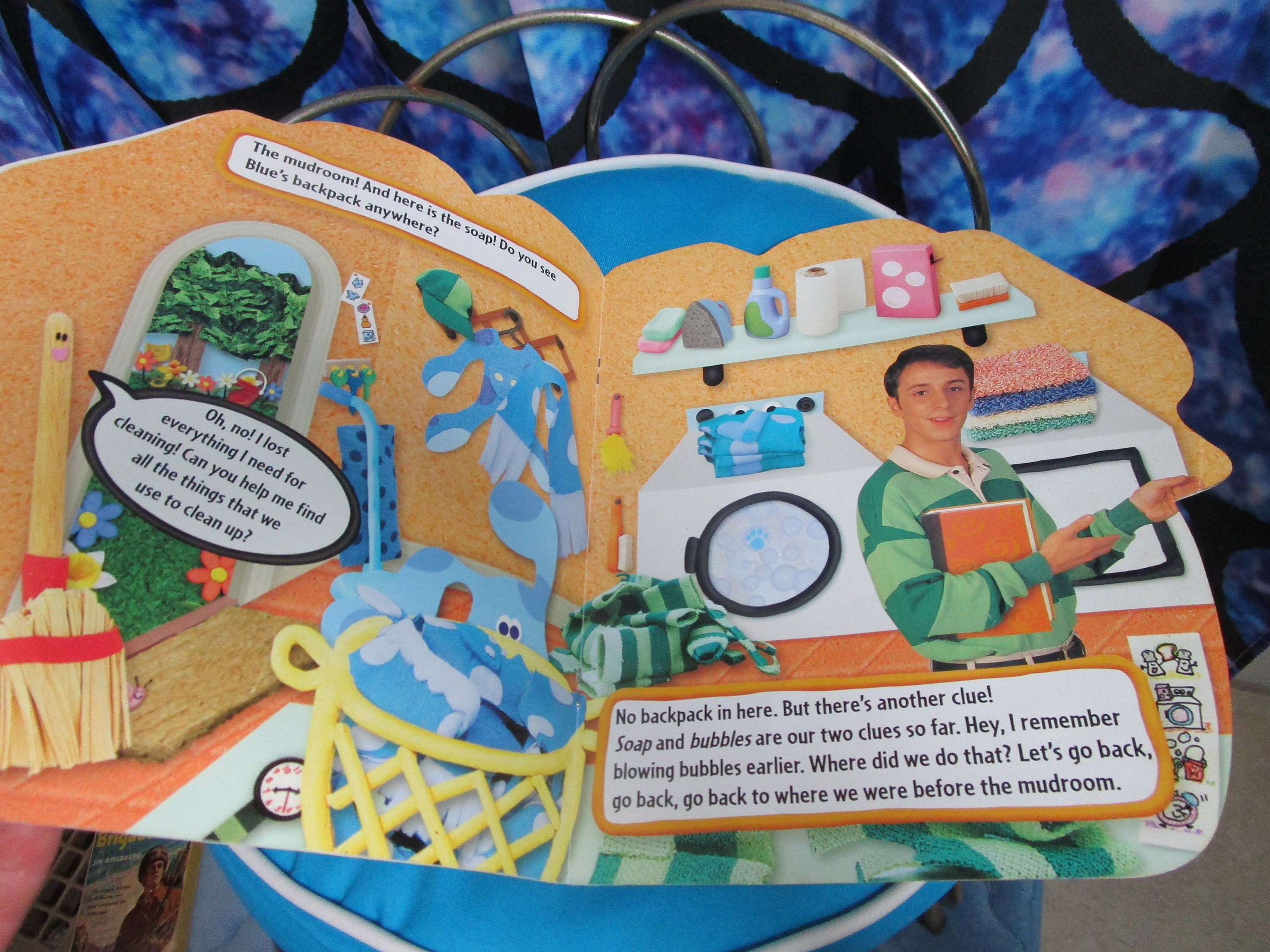 1999 Blues Lost Backpack Blues Clues Scholastic SC Book - Etsy